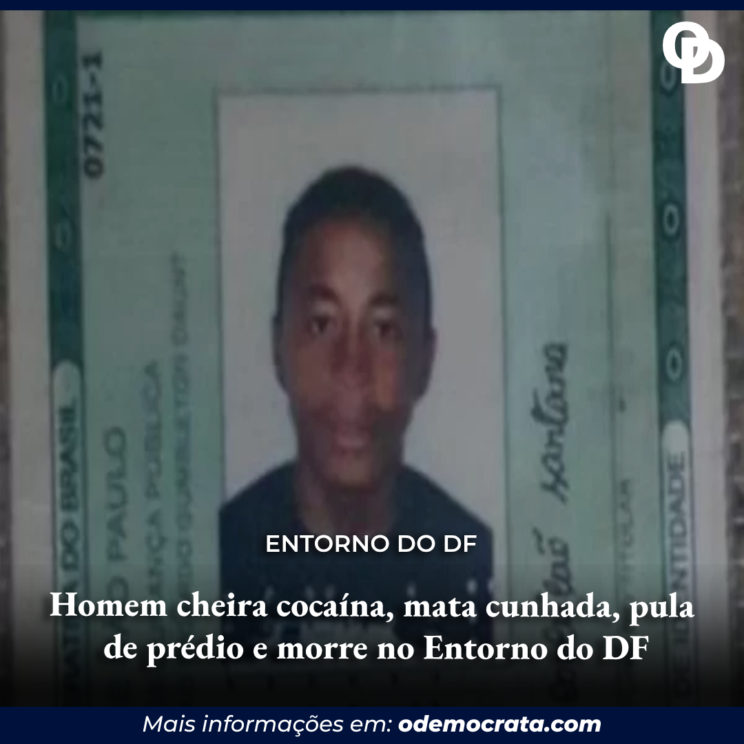 Homem Cheira Cocaína Mata Cunhada Pula De Prédio E Morre No Entorno