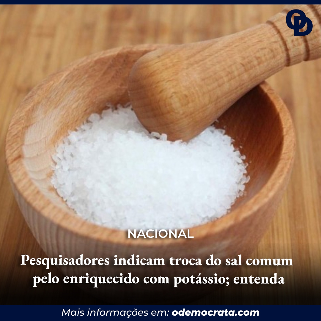 Pesquisadores indicam troca do sal comum pelo enriquecido com potássio ...