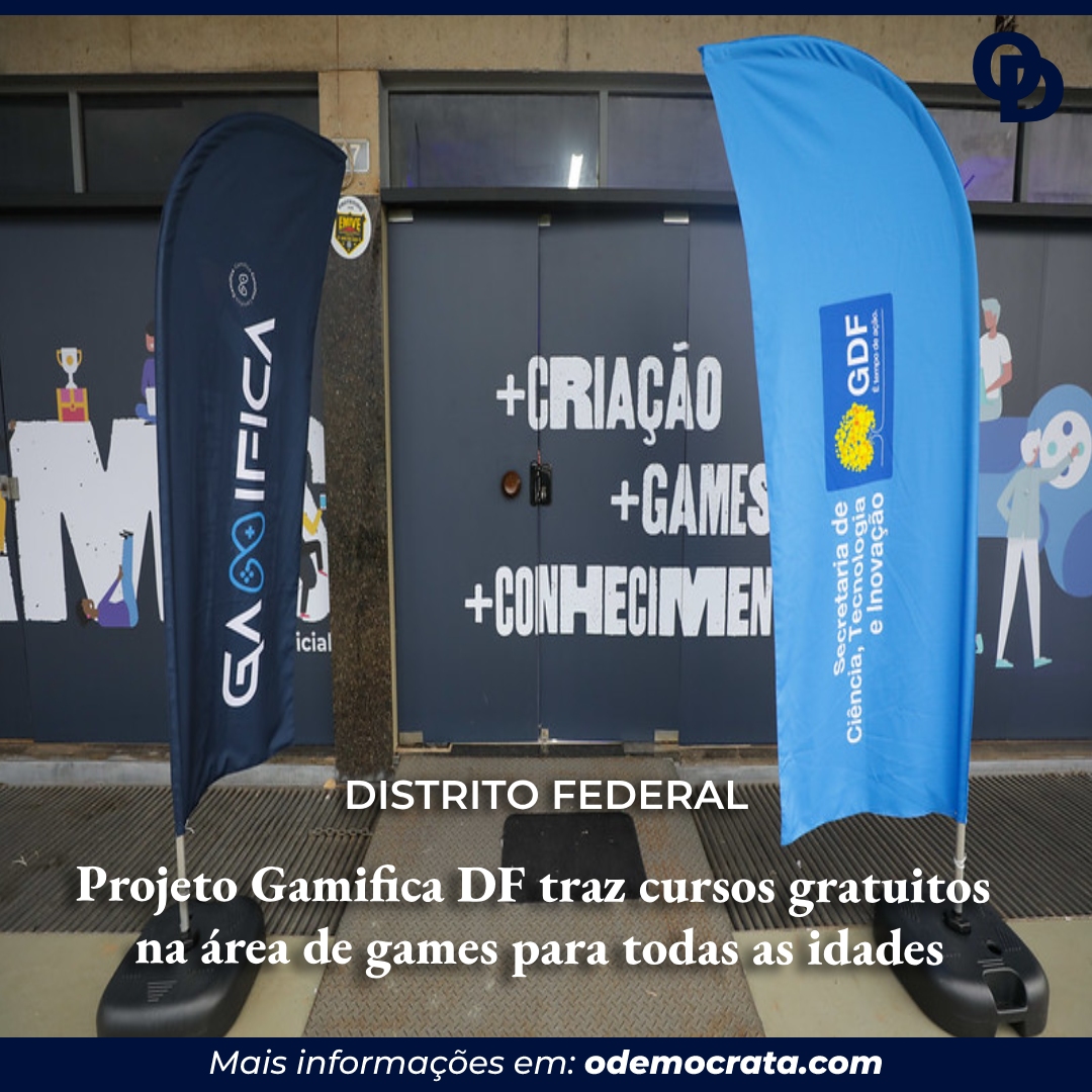 Projeto Gamifica DF traz cursos gratuitos na área de games para todas ...