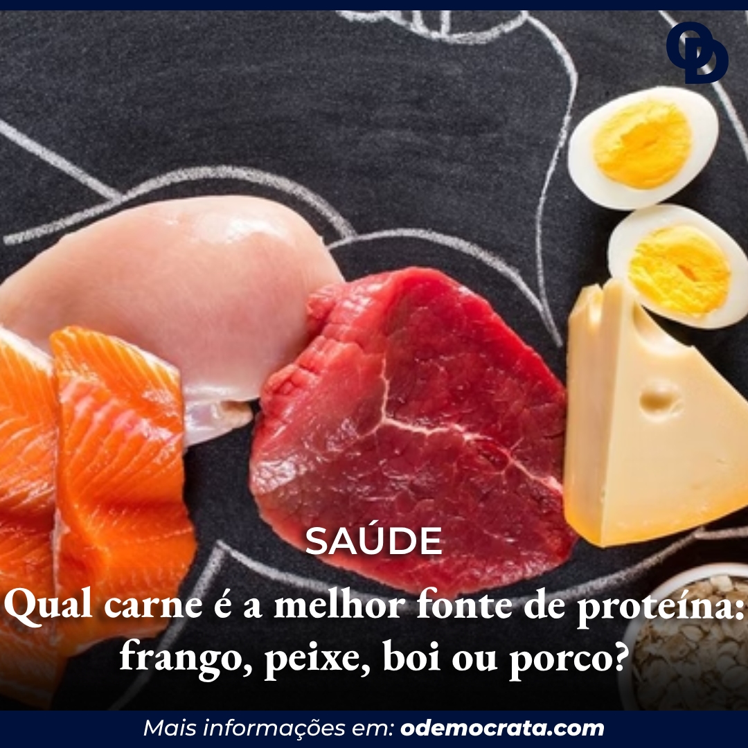 Qual carne é a melhor fonte de proteína: frango, peixe, boi ou porco ...